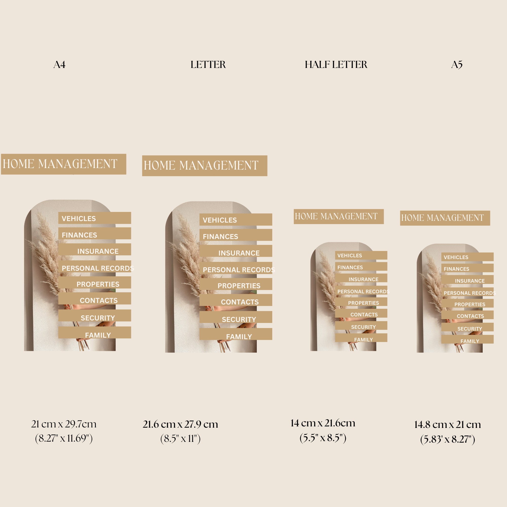 Ultimate Home Management Binder, Emergency Home Kit,household Binder ...