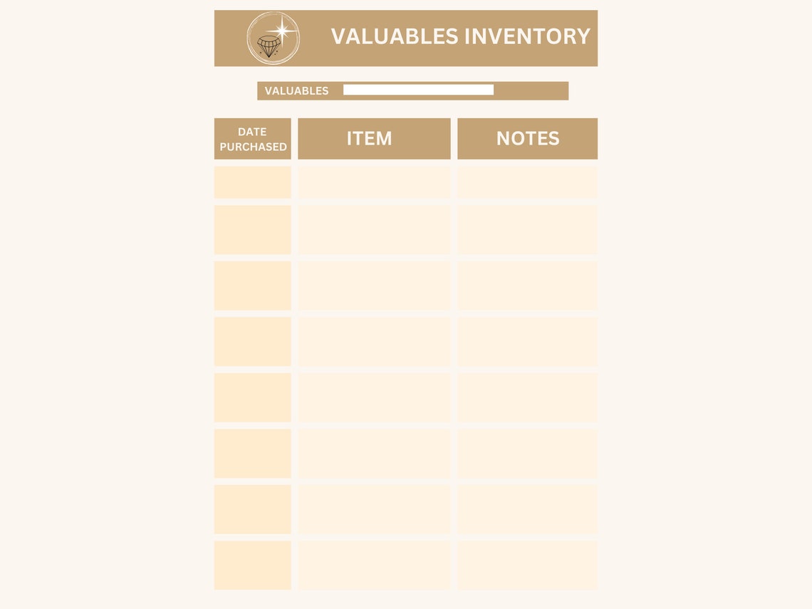 Insurance Tracker Printable, Insurance Tracking Template, Insurance ...