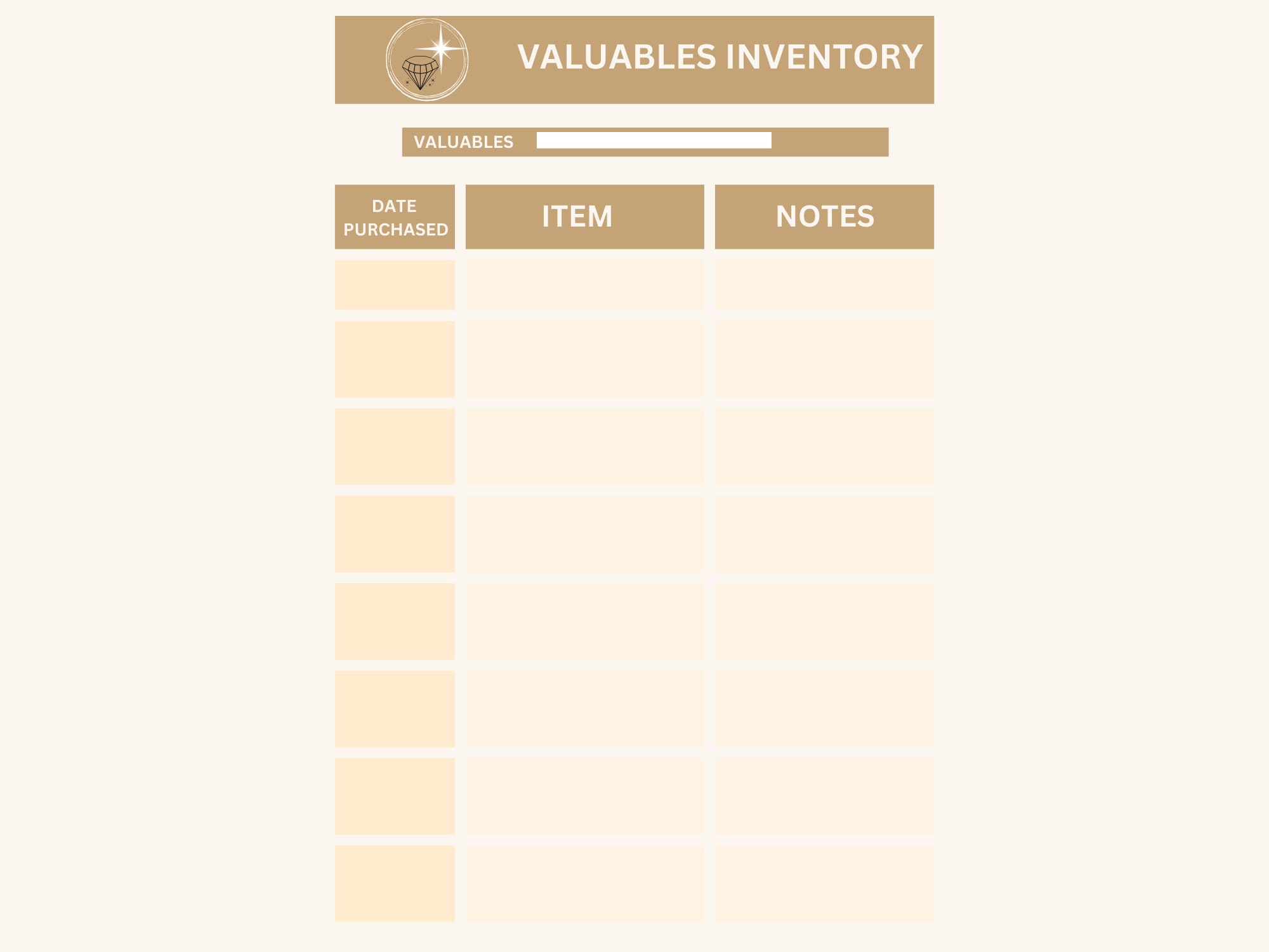 Insurance Tracker Printable, Insurance Tracking Template, Insurance ...