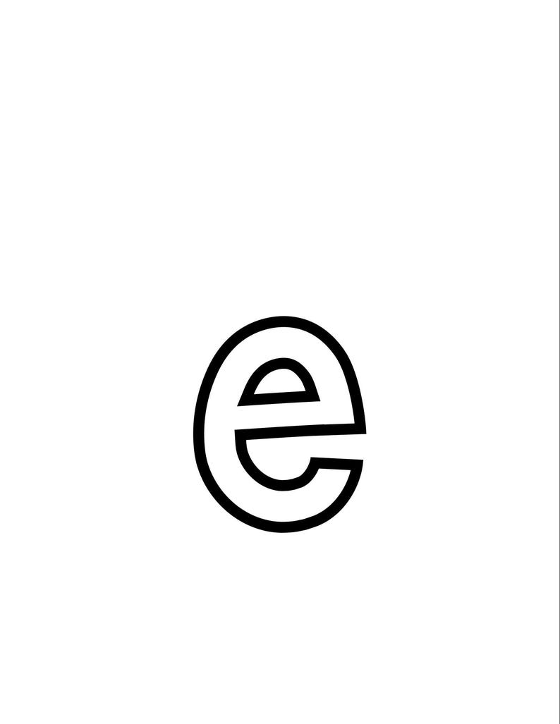 26 Abc Letters | Alphabet (lower Case) | Printable | Digital Product ...