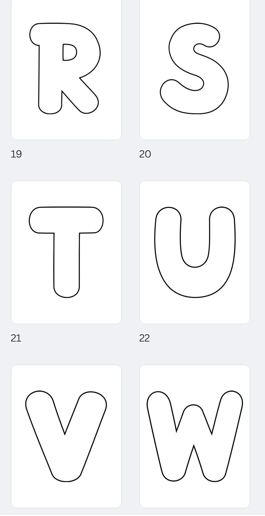 26 ABC Letters | Alphabets (uppercase) | Printable | Digital Product ...