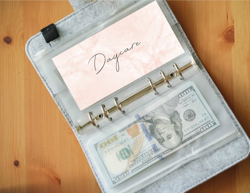 Editable Pastel Watercolor A6 Budget Binder Category Inserts Cash ...