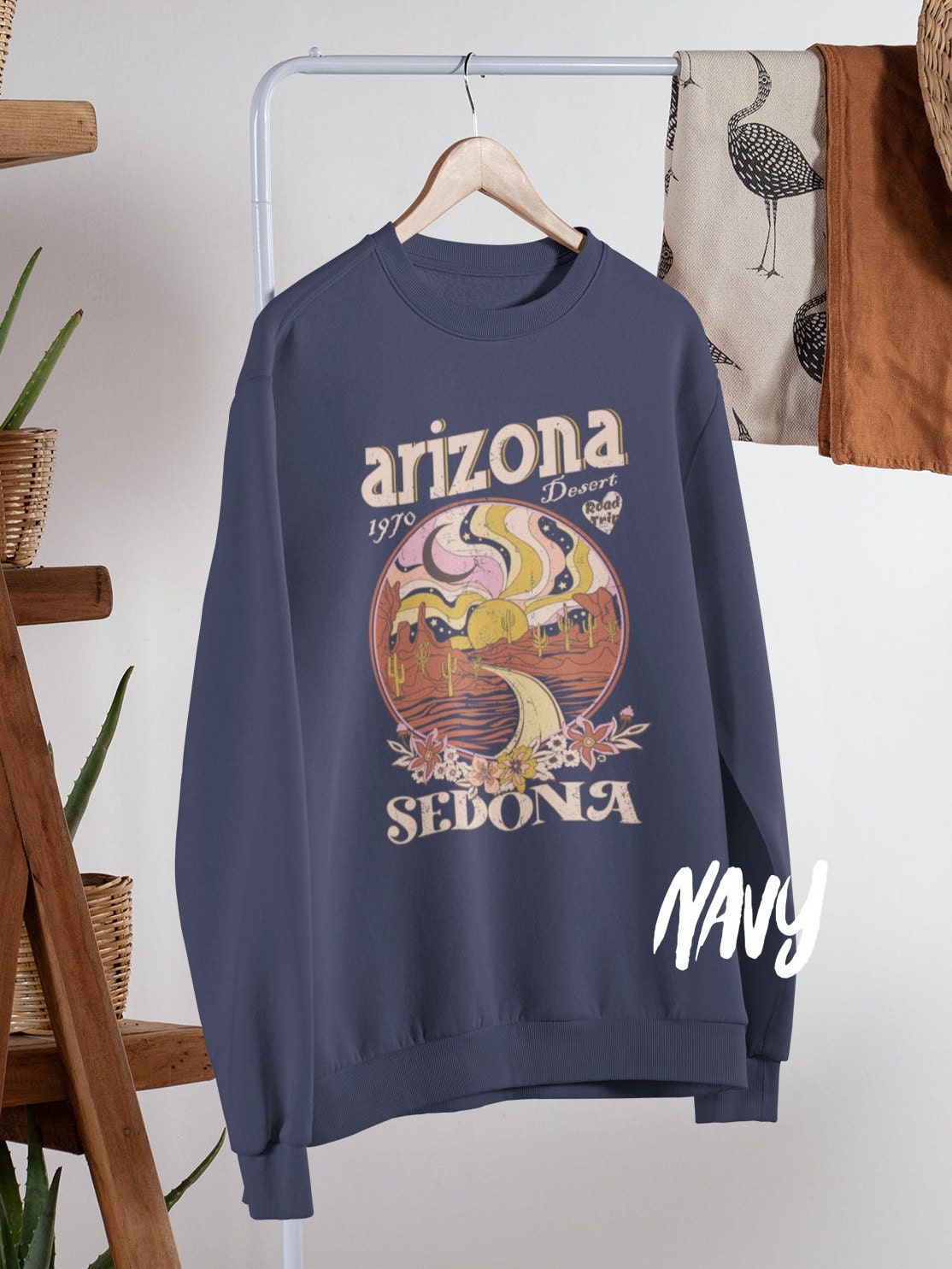 Sedona Arizona Sweatshirt | National Park Shirt, Vintage Oversize ...