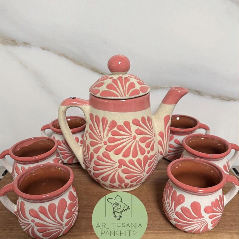 Mexican Tea Set - Etsy