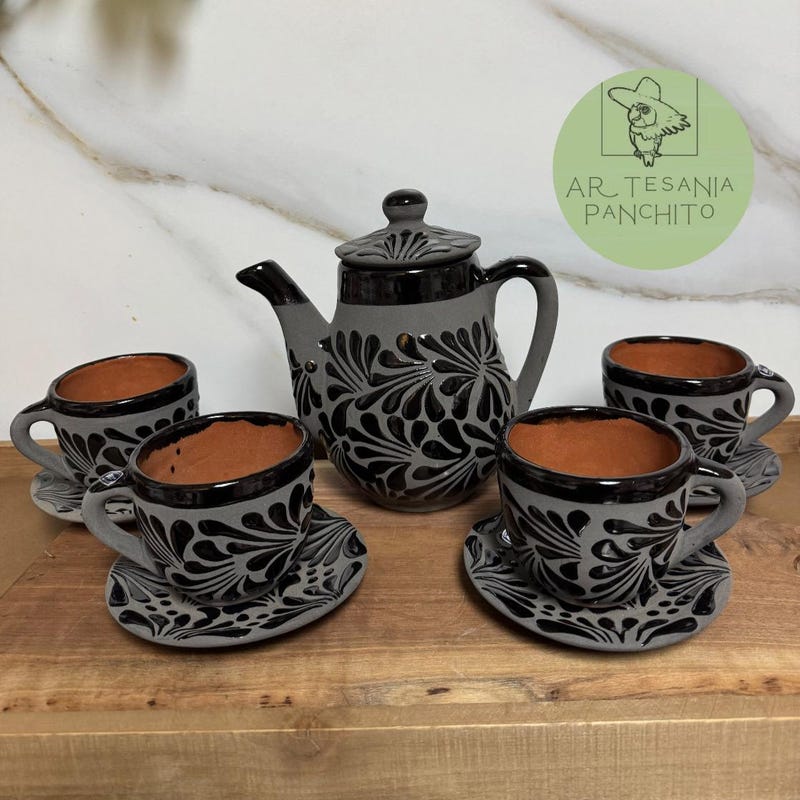Mexican Tea Set - Etsy