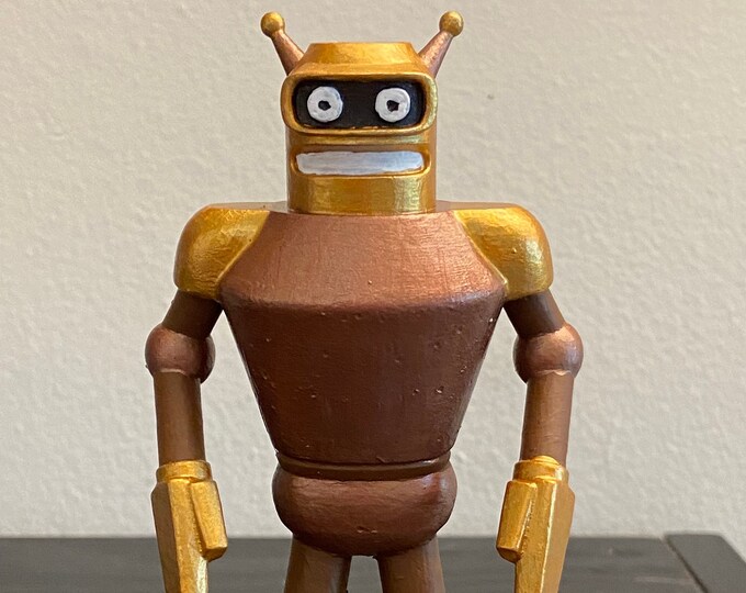 Calculon Futurama 5.5 Inch Statue - Etsy