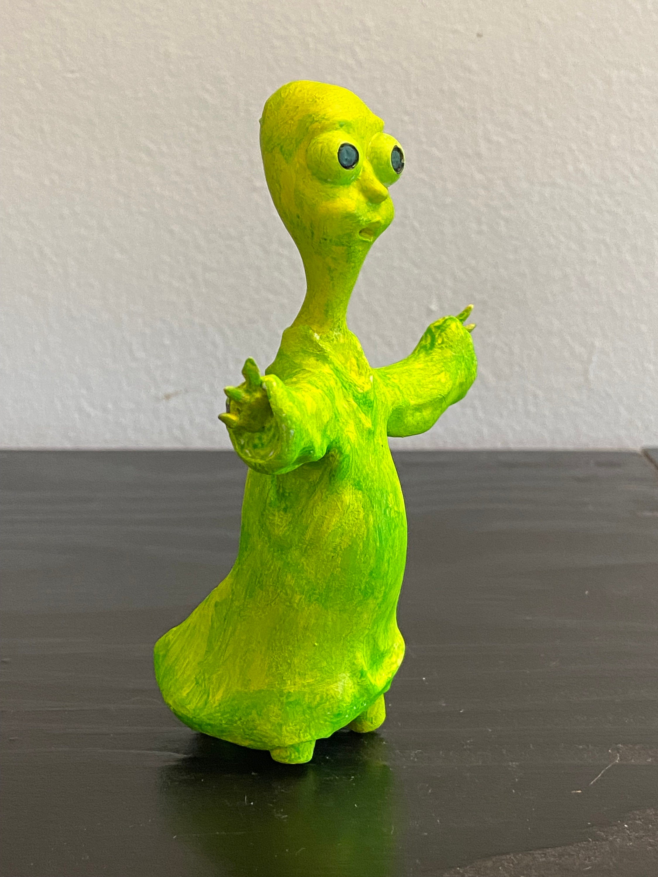 Alien Mr. Burns the Simpsons 4.75 Inch Statue - Etsy