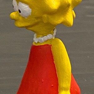 Lisa Simpson the Simpsons 2.75 Inch Statue - Etsy