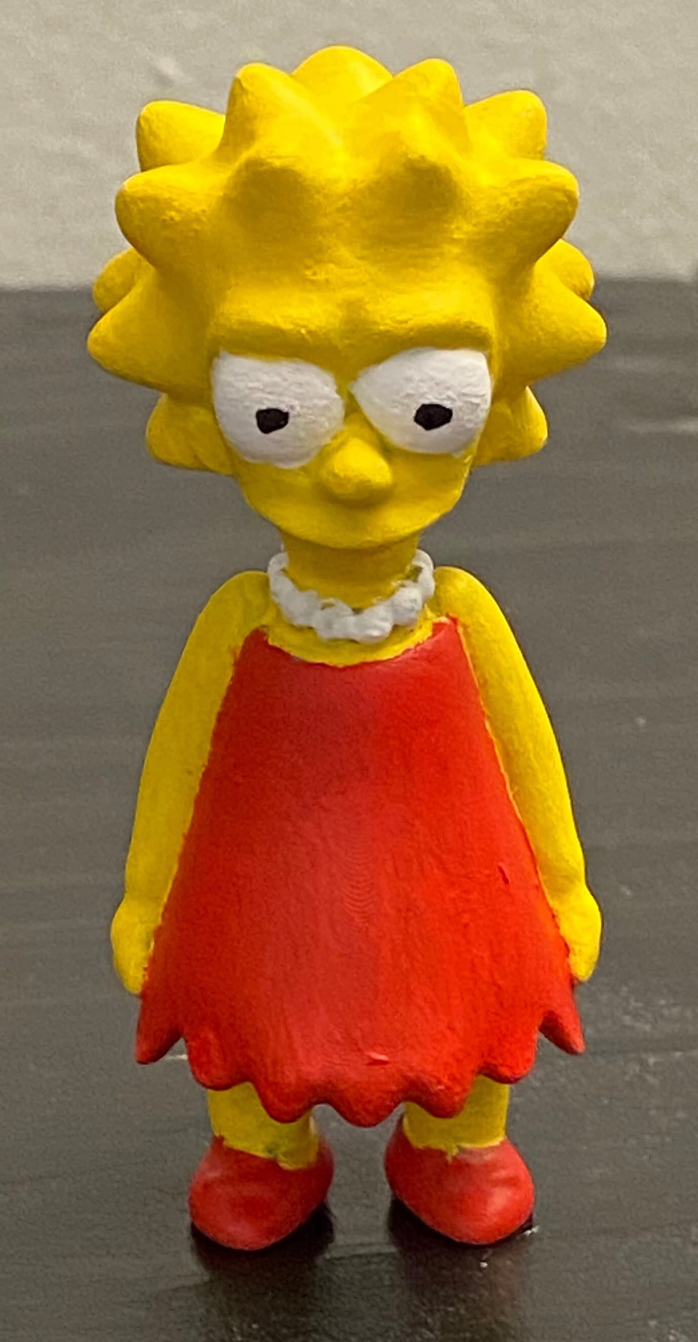 Lisa Simpson the Simpsons 2.75 Inch Statue - Etsy