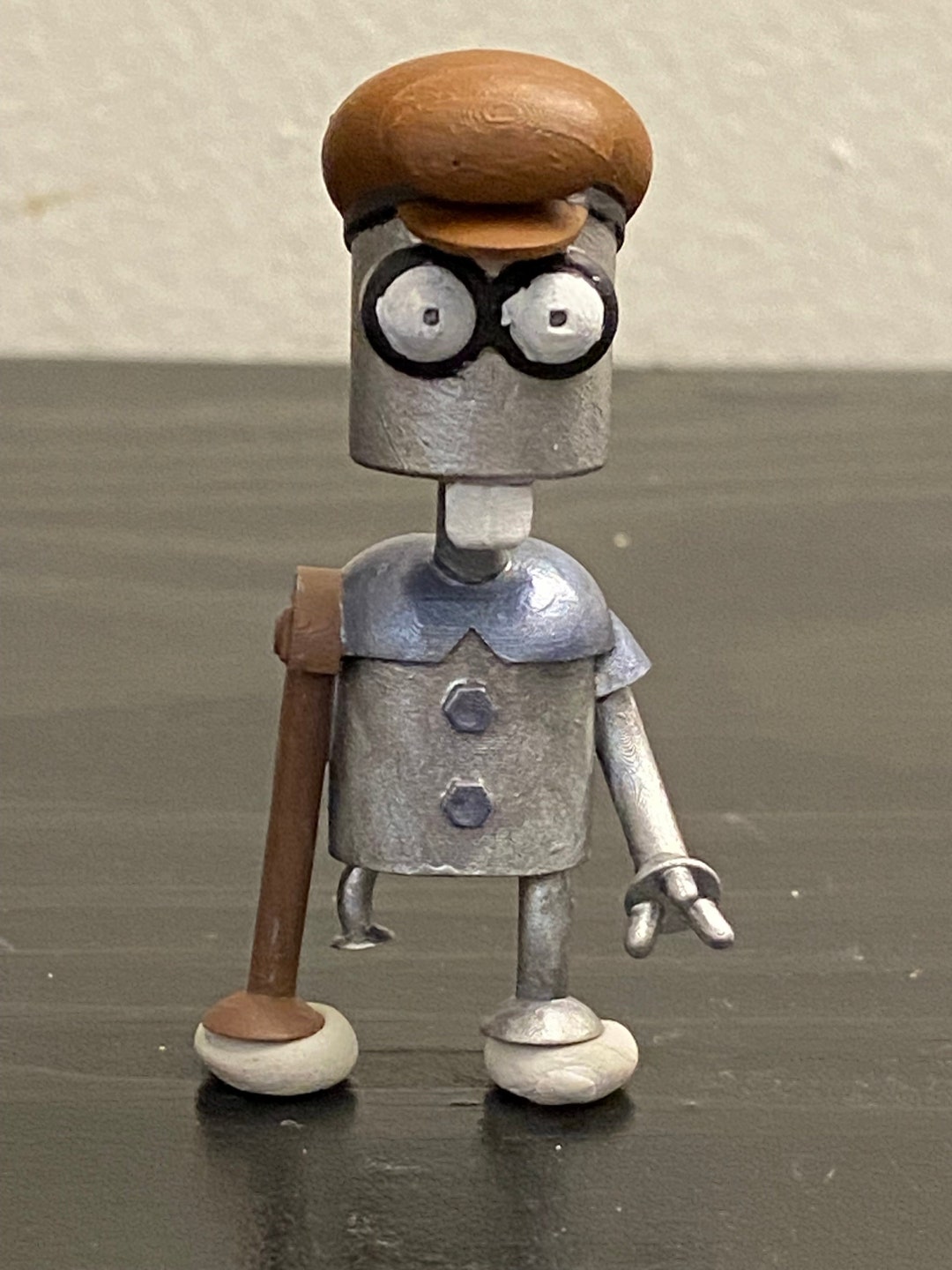 Tinny Tim Futurama 2 25 Inch Tall Statue Etsy