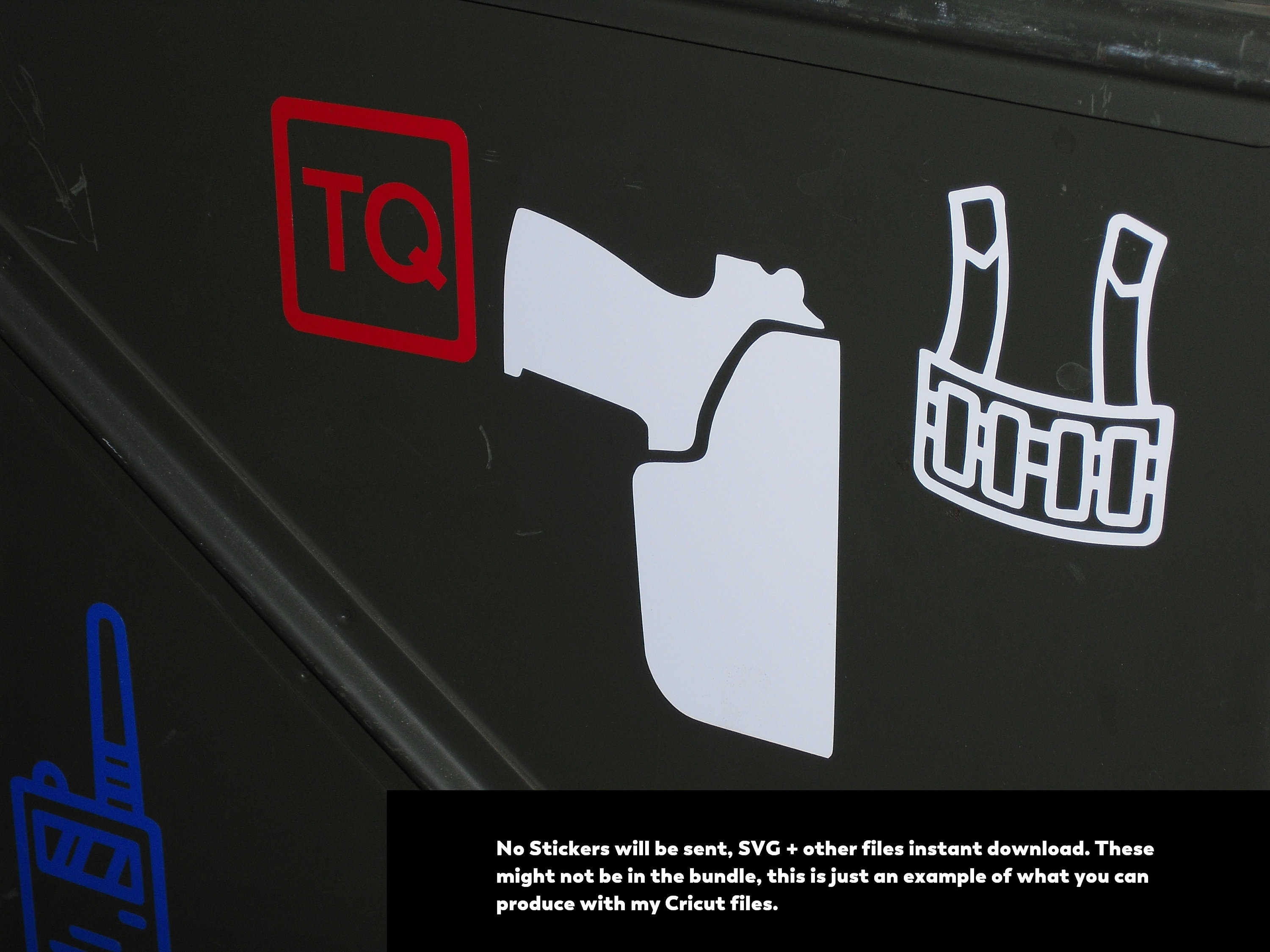 Pistol Bullet Pictograms | Reloading Pictogram | Ammo Organization ...