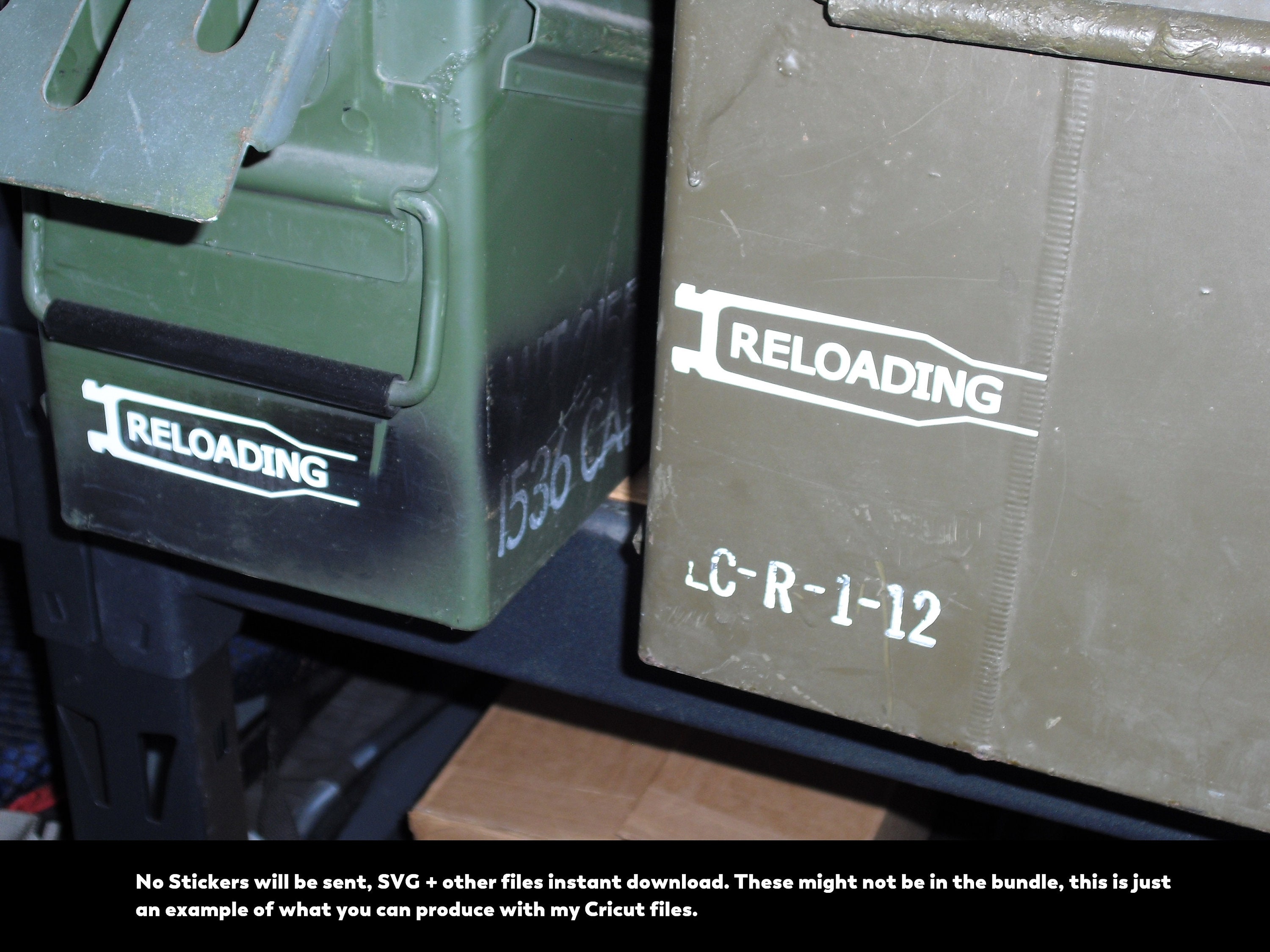 Ar15 Magazines Pictogram Reloading Pictogram Ammo Organization Label ...