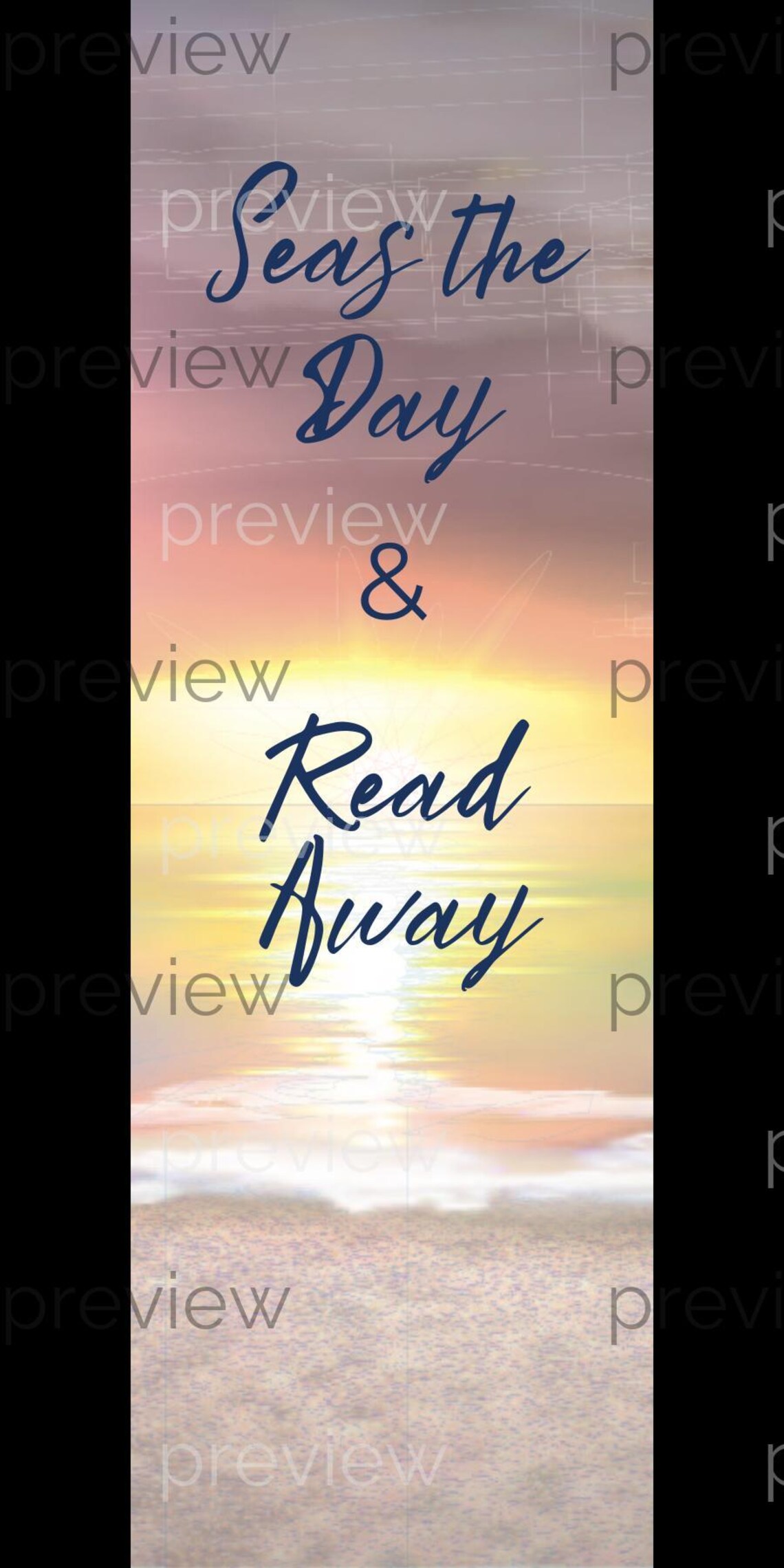 Fun Beach Themed Bookmarks, Printable Download, Printable Summer ...