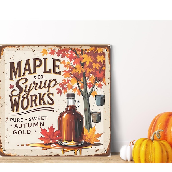 Maple Syrup Sign - Etsy