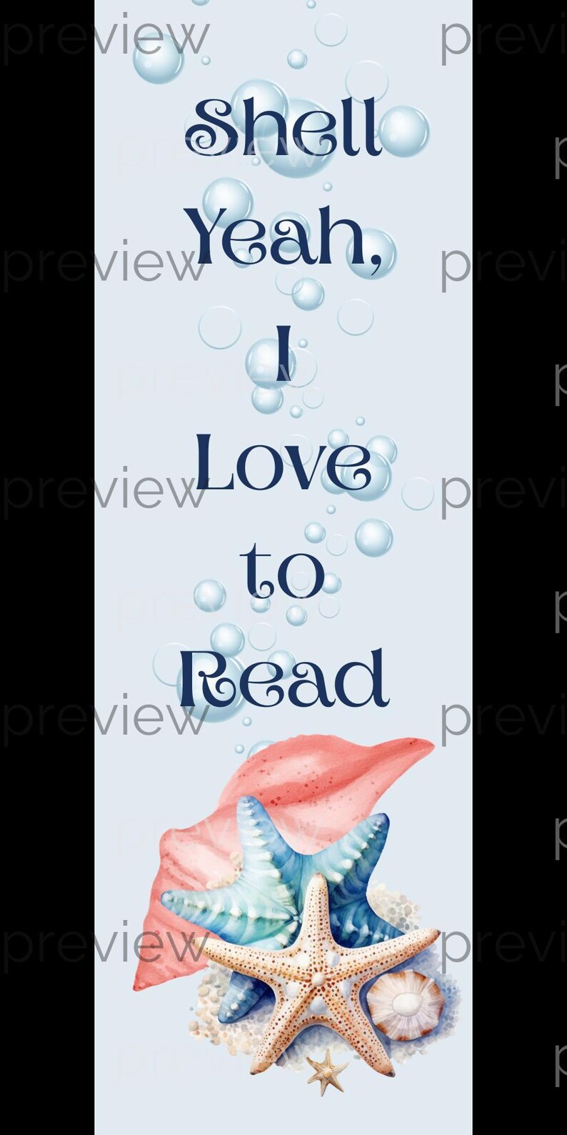 Fun Beach Themed Bookmarks, Printable Download, Printable Summer ...