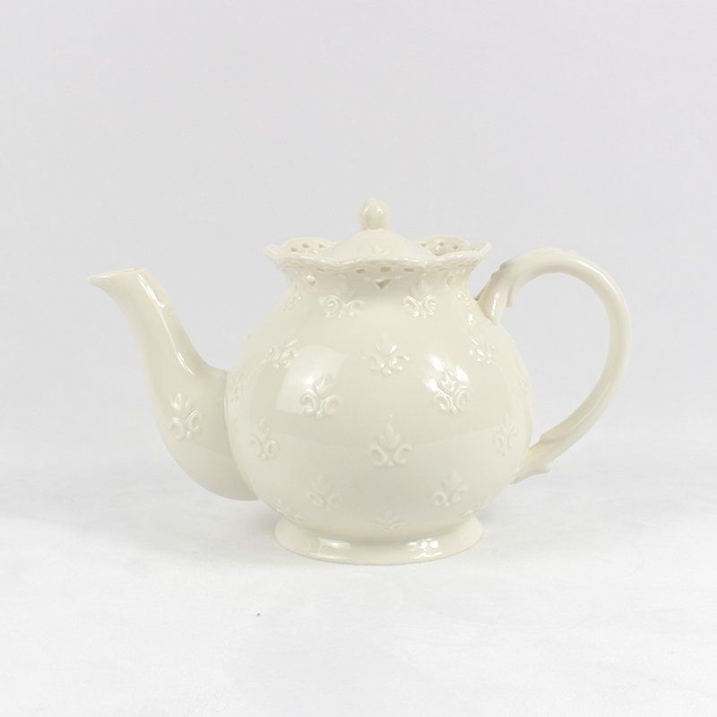 Cream Teapot - Etsy
