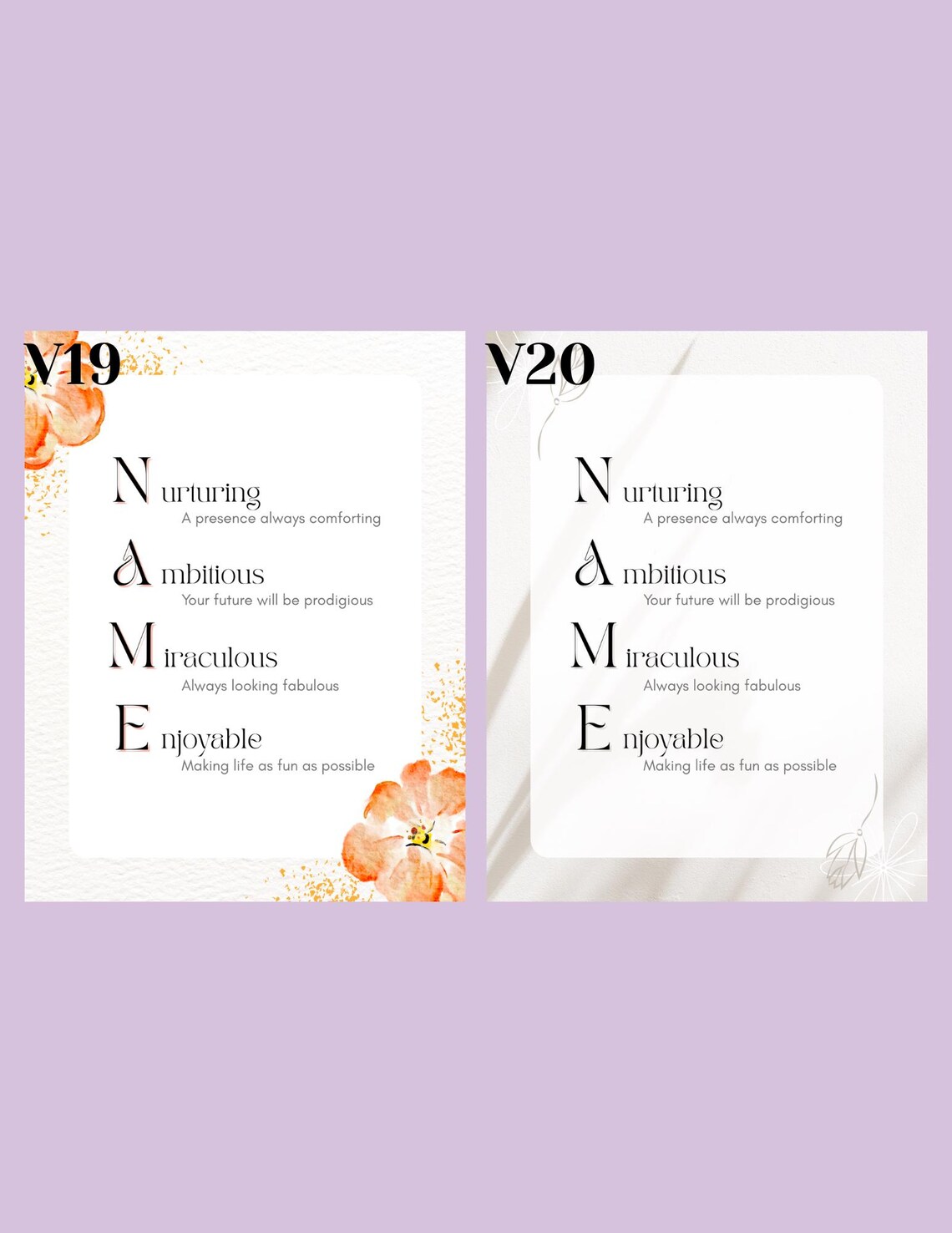 Acrostic Poem, Family Acrostic Name Poem, Personalized Name Poem ...