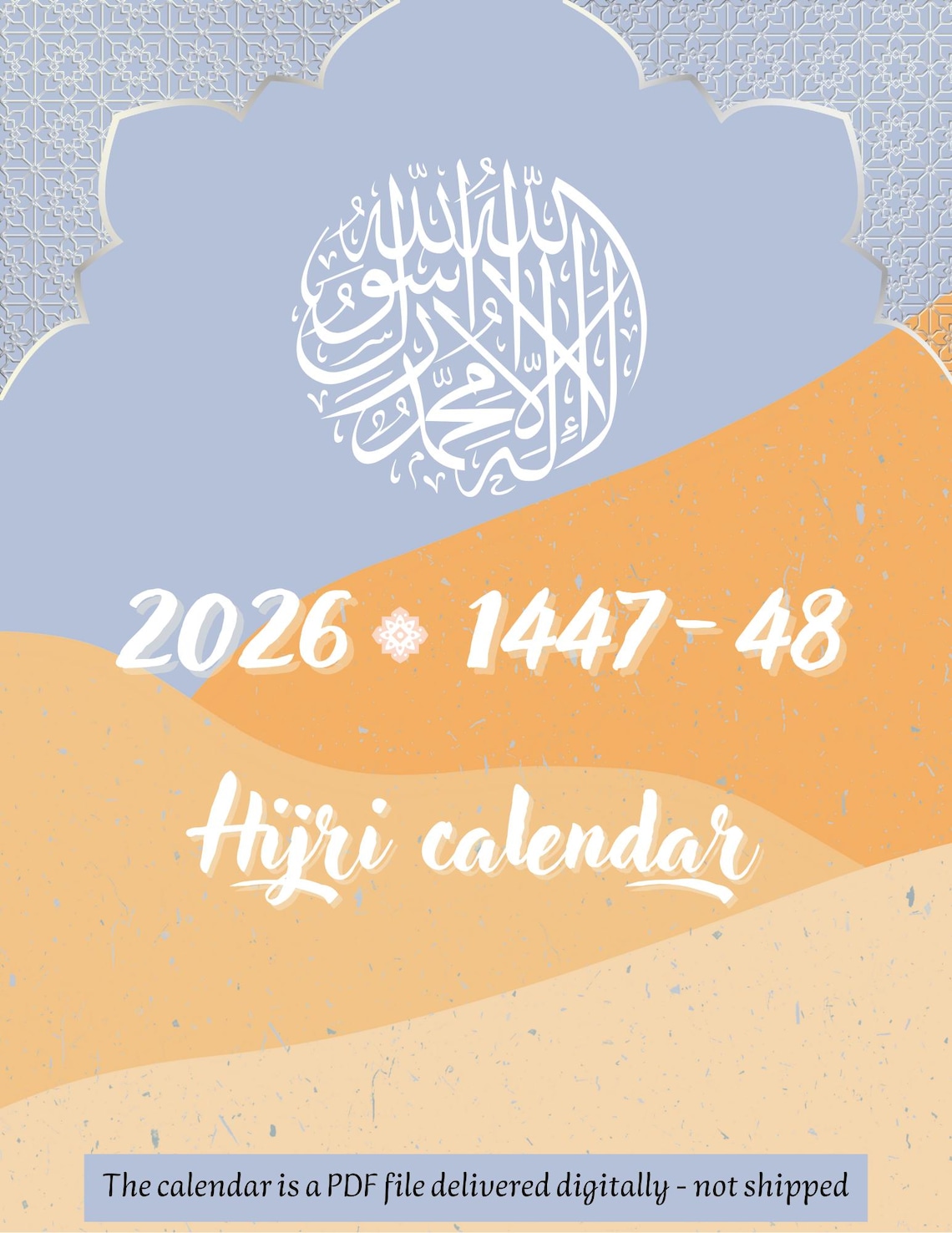 NUEVO Calendario Hijri 2026, Año 2026 con meses Hijri, Calendario ...