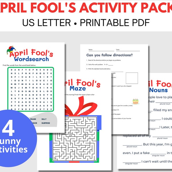 April Fools Day - Etsy