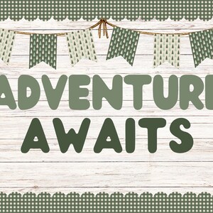 PRINTABLE Forest Bulletin Board Borders - Nature Bulletin Borders With ...