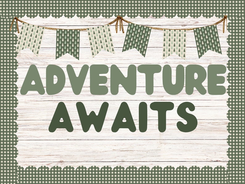 PRINTABLE Forest Bulletin Board Borders Nature Bulletin Borders With ...