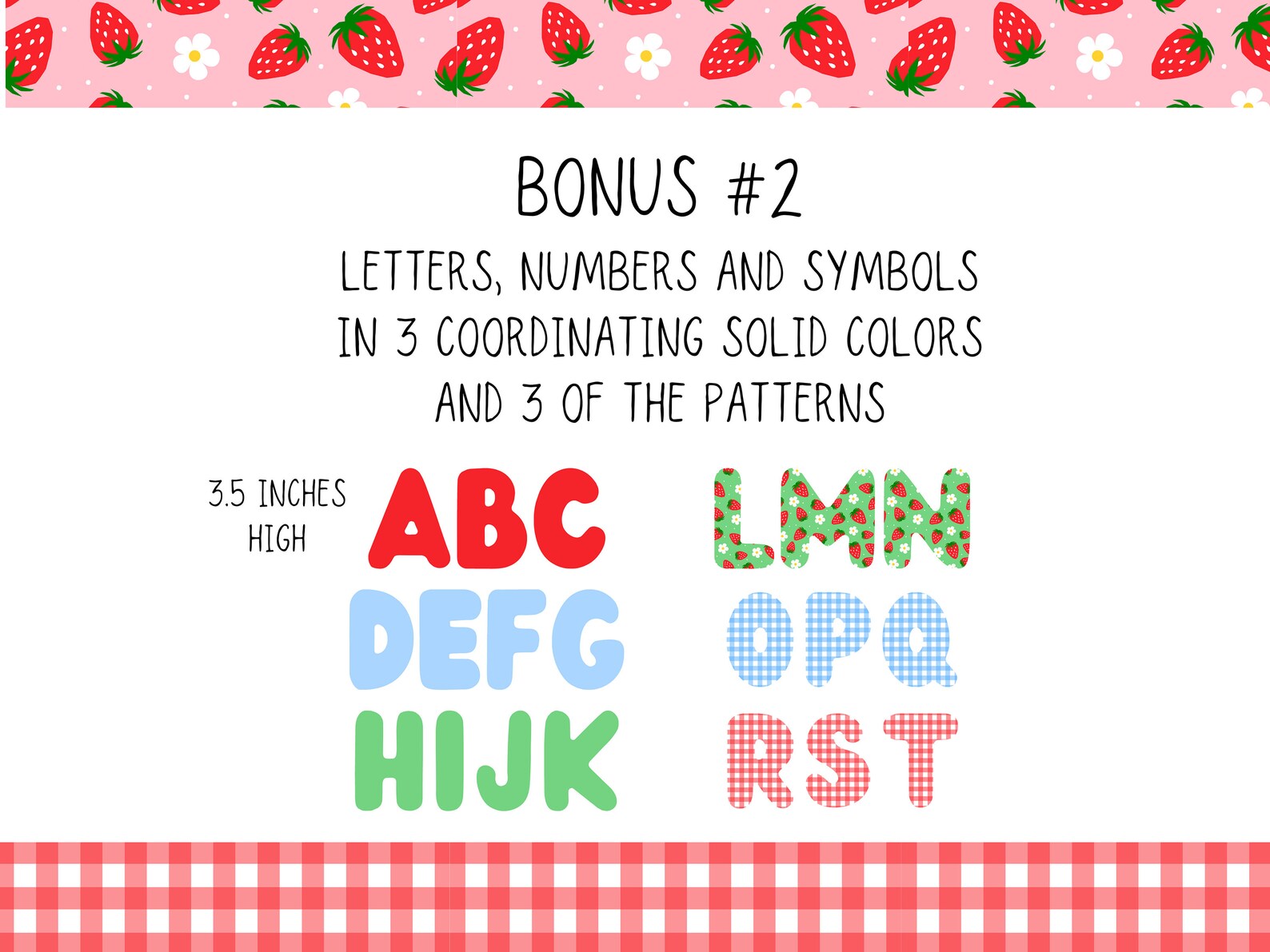 PRINTABLE Strawberry Bulletin Board Borders - Bulletin Borders W ...