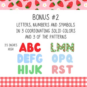 PRINTABLE Strawberry Bulletin Board Borders - Bulletin Borders W ...