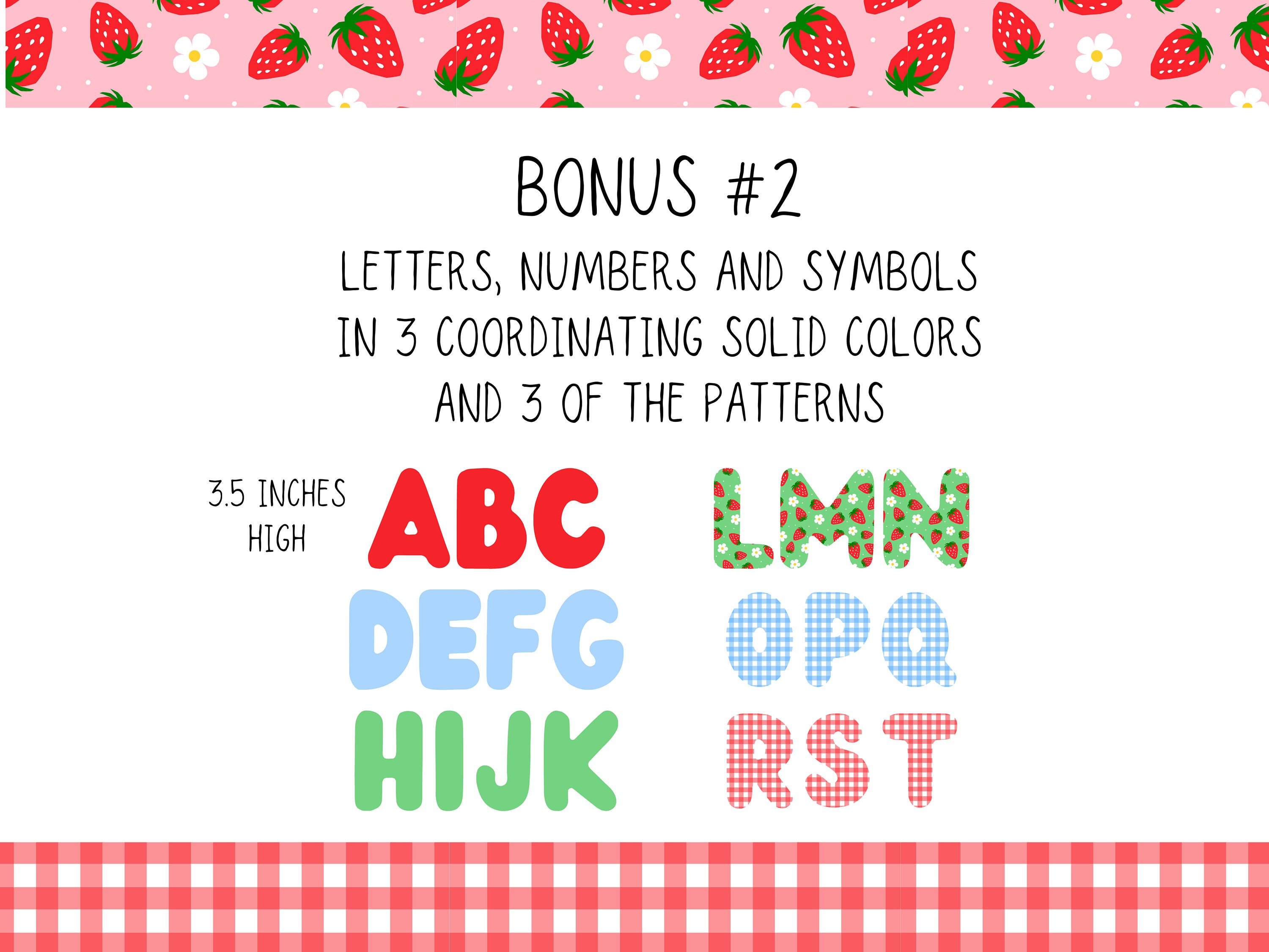 PRINTABLE Strawberry Bulletin Board Borders - Bulletin Borders W ...