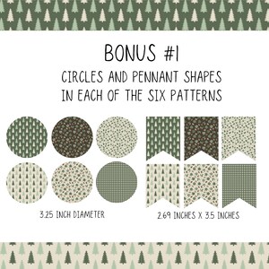 PRINTABLE Forest Bulletin Board Borders - Nature Bulletin Borders With ...