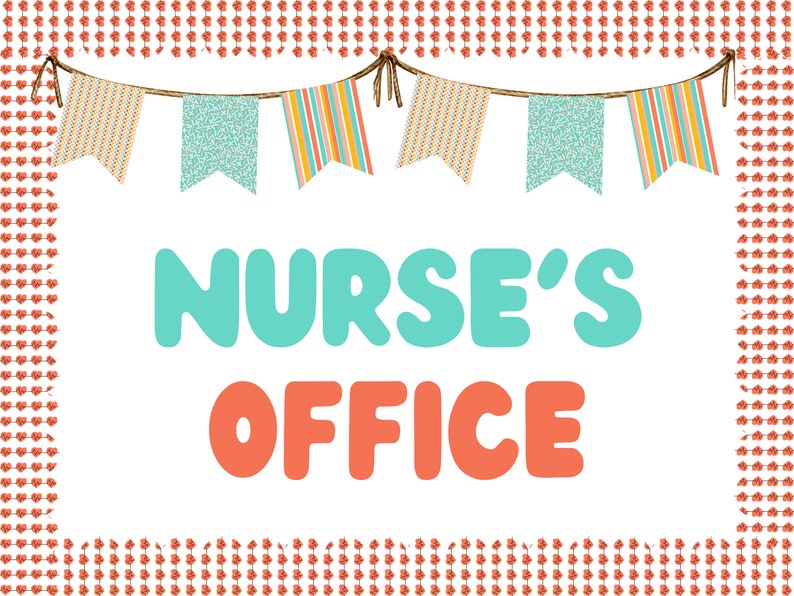 PRINTABLE Nurse Bulletin Board Borders - Bulletin Borders W/ Circle ...