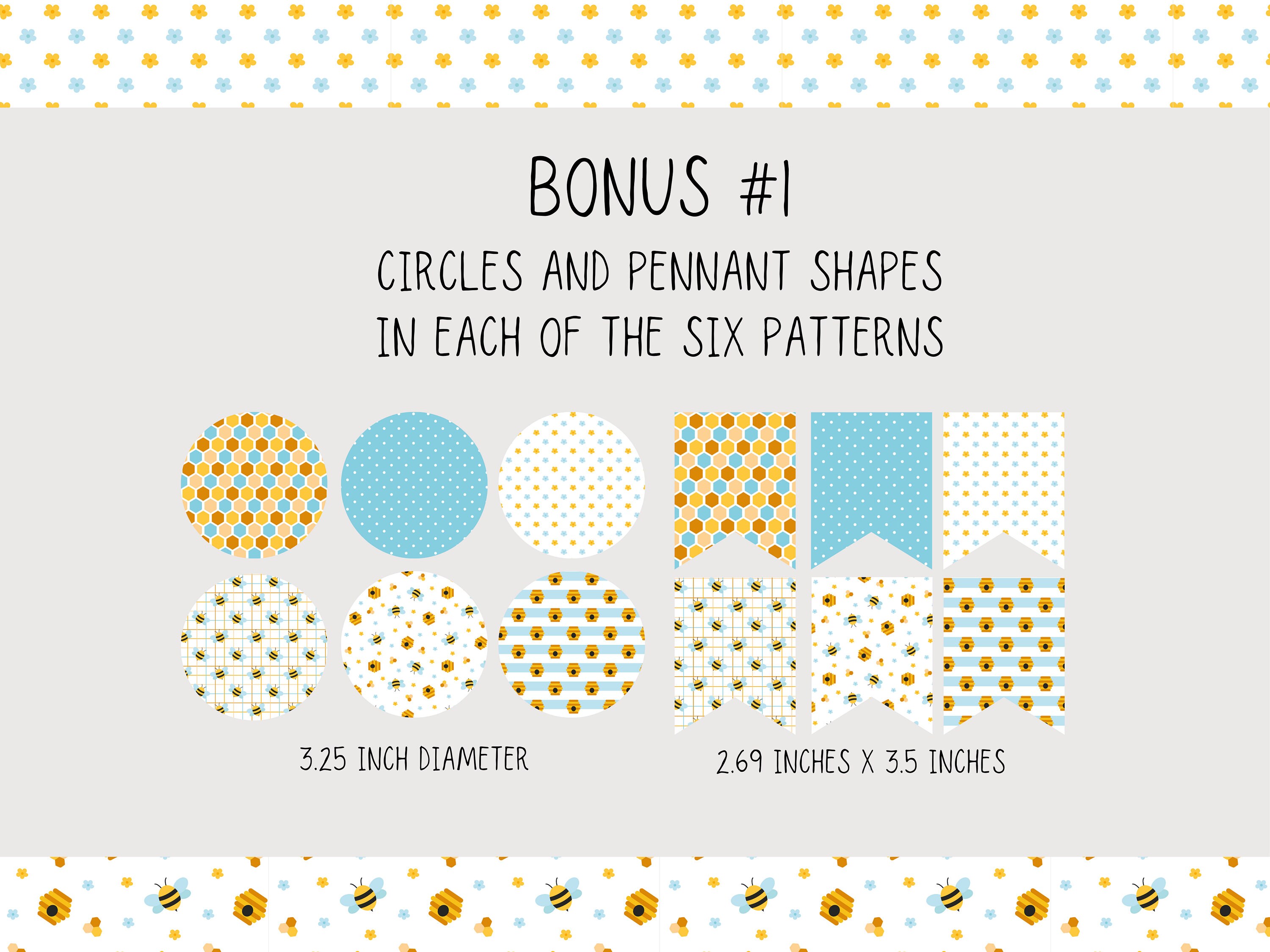 PRINTABLE Bees and Hive Bulletin Board Borders - Bulletin Borders With ...