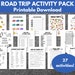 Road Trip Activity Pack Printable Travel Game Bundle for Kids, Toddlers ...