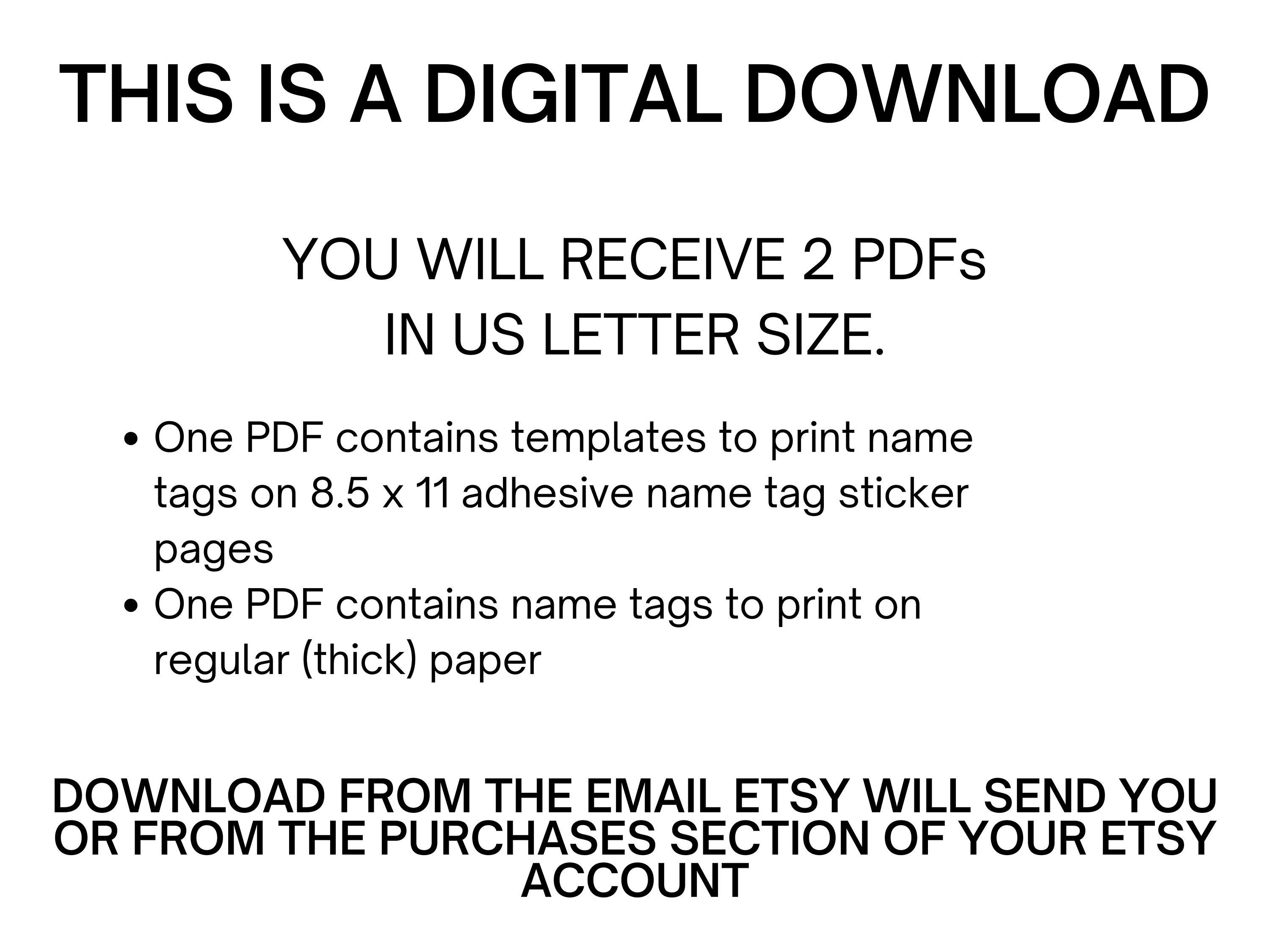 Family Reunion Name Tags Printable Reunion Nametags With Family Tree ...