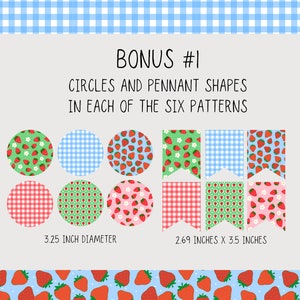 PRINTABLE Strawberry Bulletin Board Borders - Bulletin Borders W ...