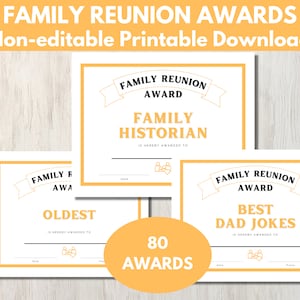 Family Reunion Game family History Skits Printable Family Gathering Ice ...