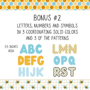 PRINTABLE Bees and Hive Bulletin Board Borders - Bulletin Borders With ...