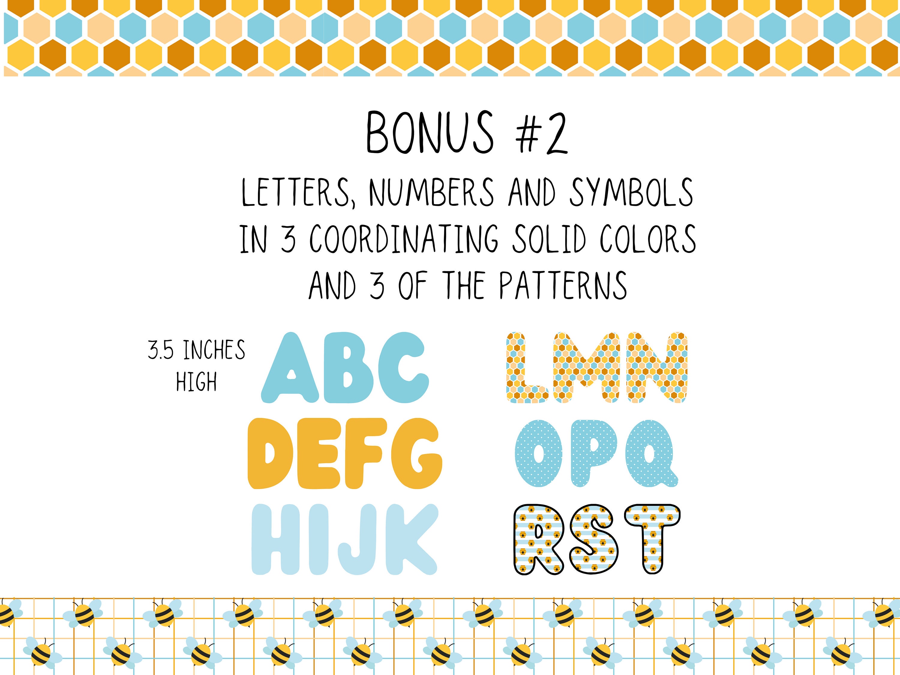 PRINTABLE Bees and Hive Bulletin Board Borders - Bulletin Borders With ...