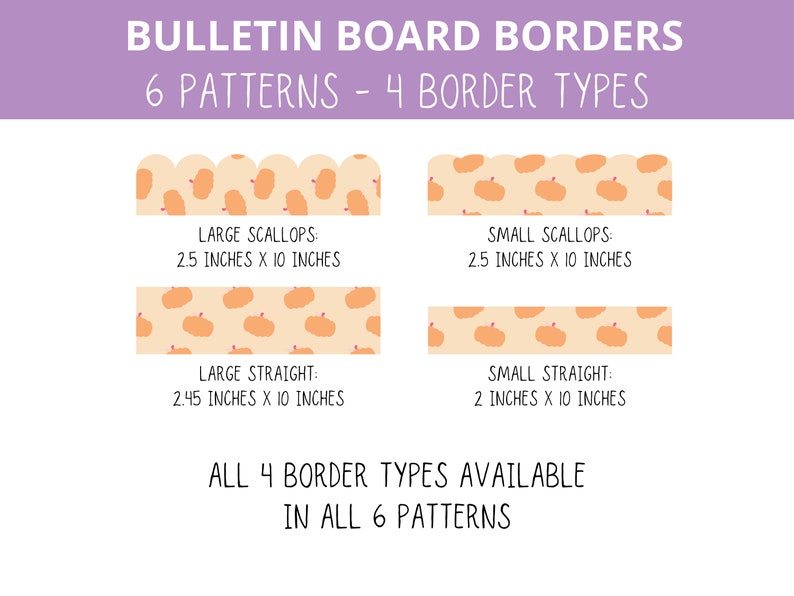PRINTABLE Halloween Bulletin Board Borders Cute Bulletin Borders W ...