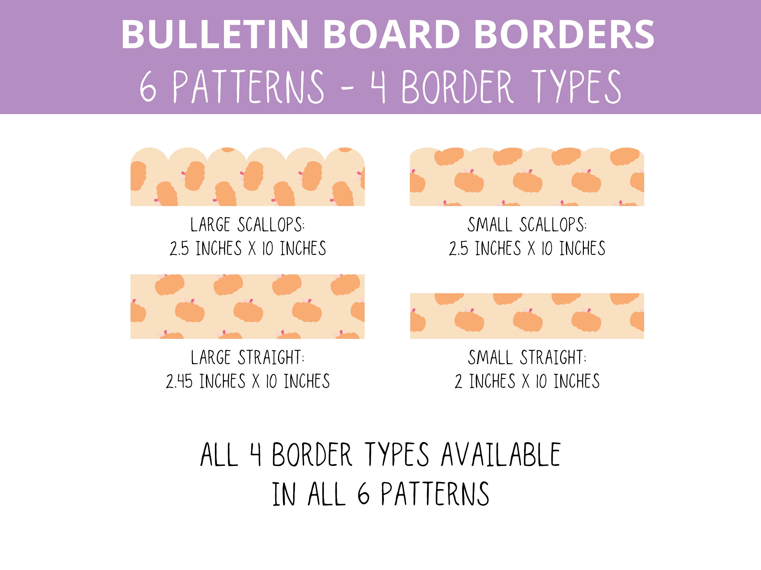 PRINTABLE Halloween Bulletin Board Borders Cute Bulletin Borders W ...
