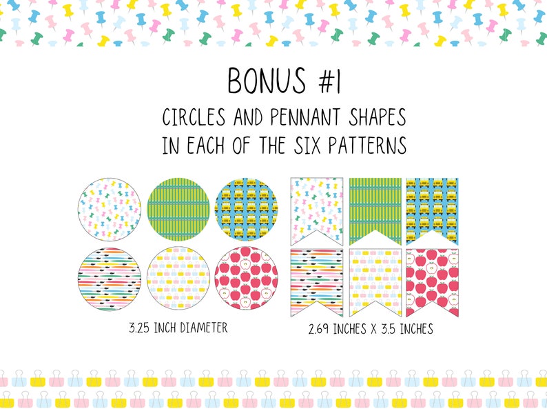 PRINTABLE Back to School Bulletin Board Borders - Bulletin Borders With ...