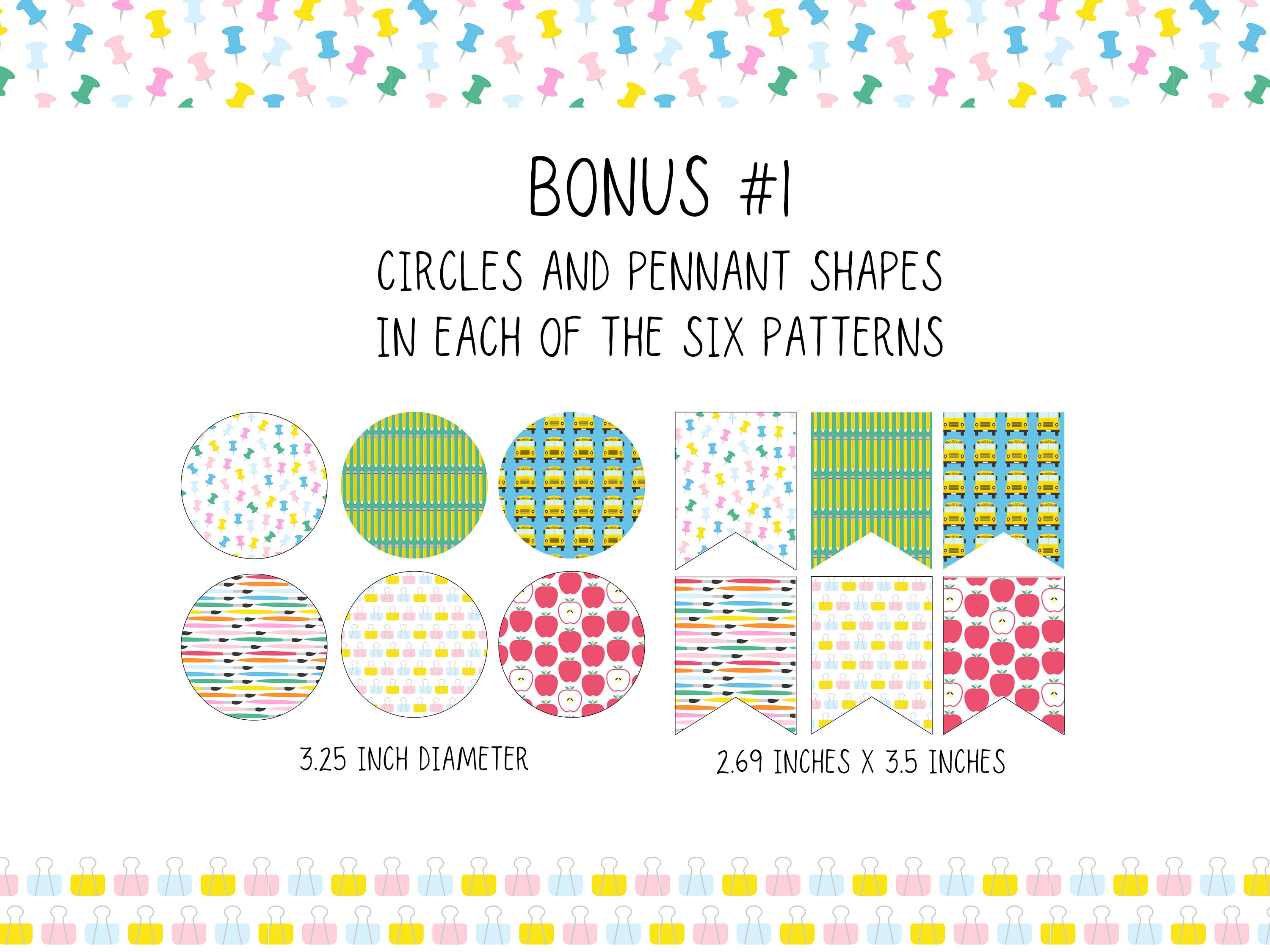 PRINTABLE Back to School Bulletin Board Borders - Bulletin Borders With ...