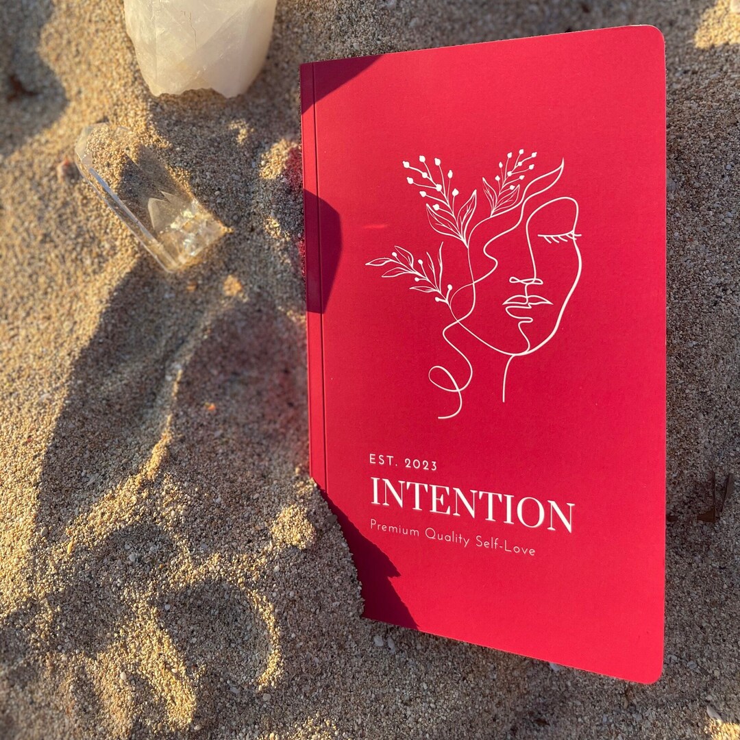 Vision Journal | Red | Intention | Notebook, Bullet, Self Love ...