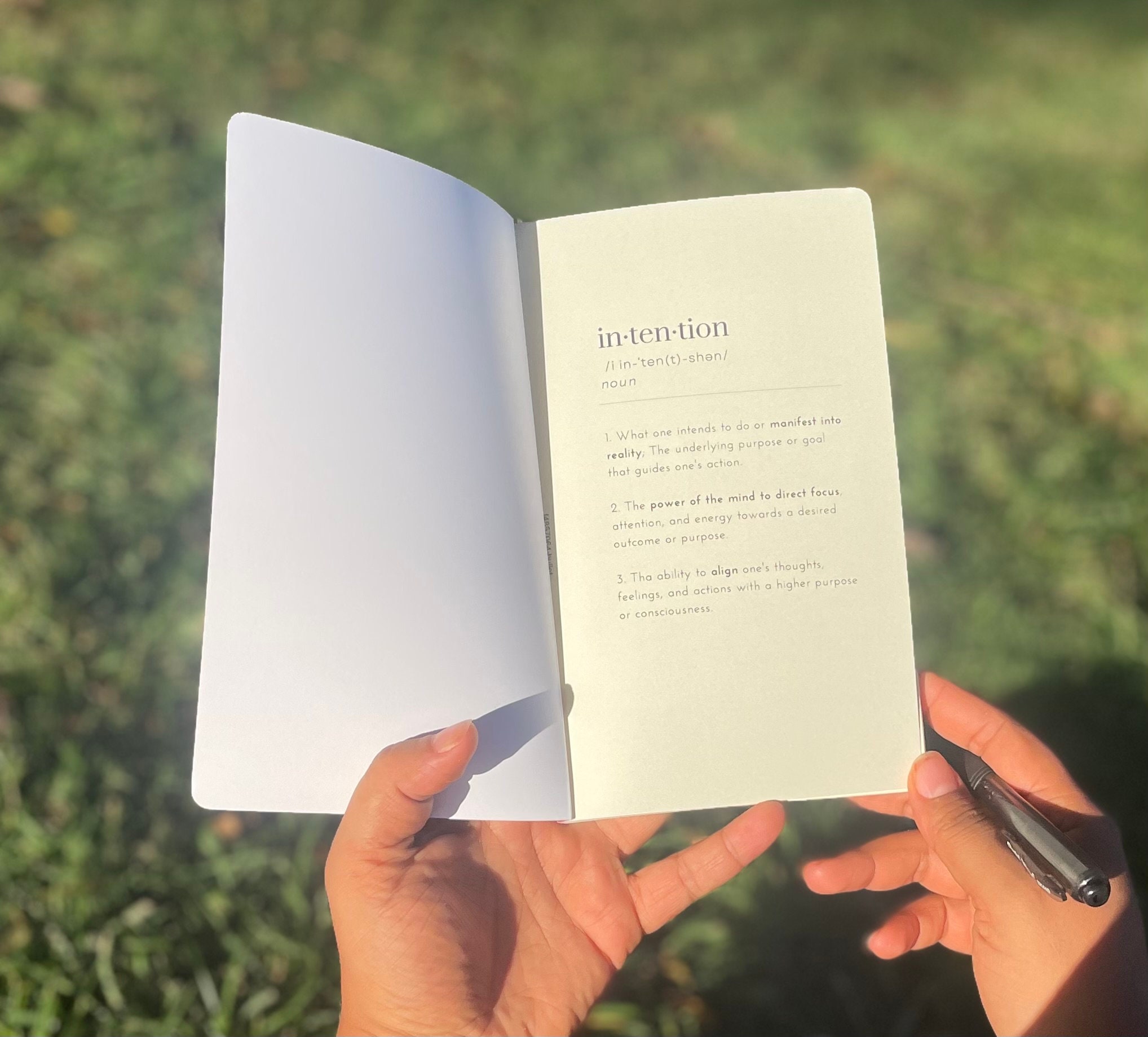 Vision Journal Red Intention Notebook Bullet Self - Etsy