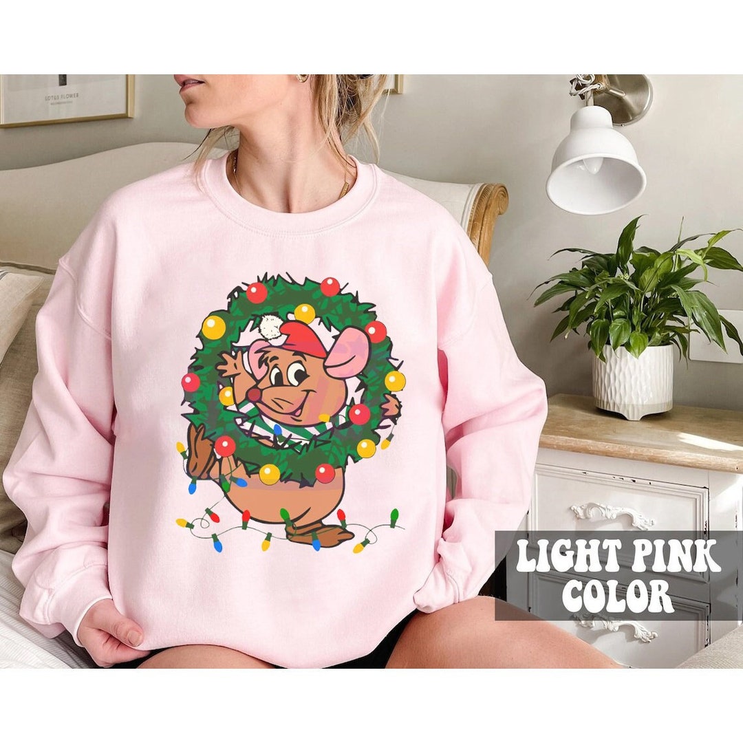 Disney Cinderella Gus Gus Christmas Wreath Shirt Gus Gus - Etsy