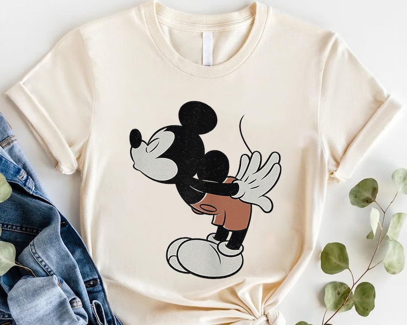 Mickey and Minnie Mouse Kiss Shirts, Mickey & Minnie Mouse Sweet Smooch ...