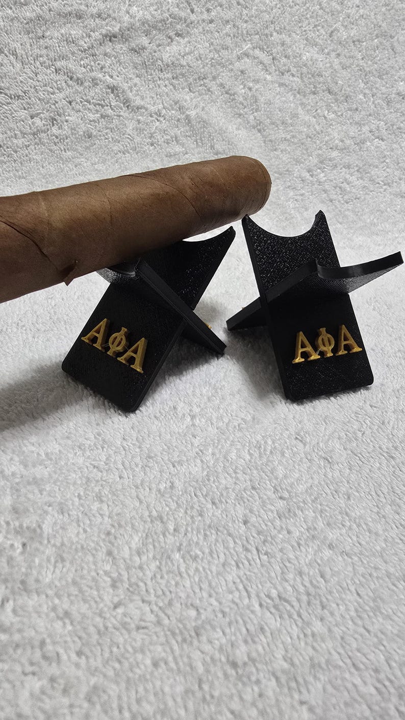 Alpha Phi Alpha 2-piece Cigar Stand - Etsy