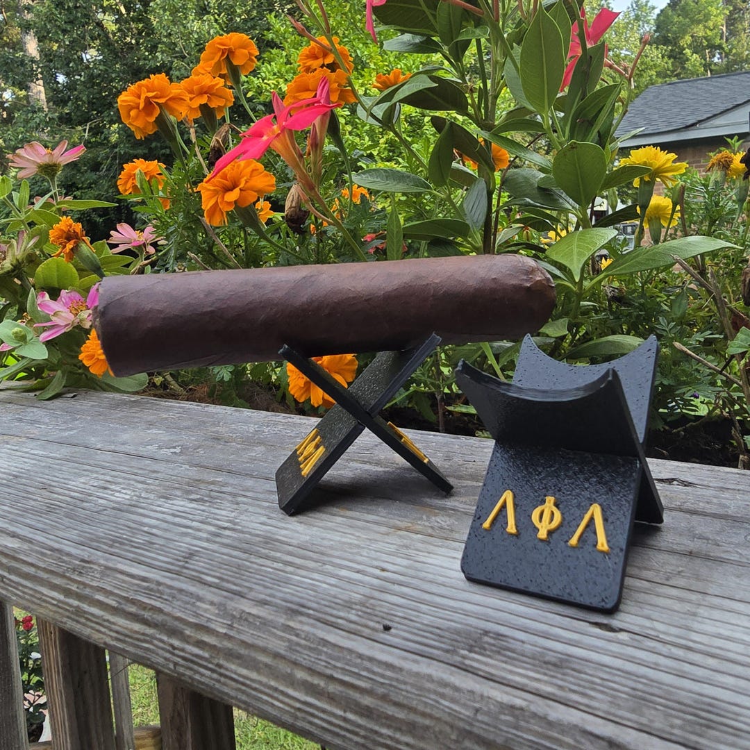 Alpha Phi Alpha 2-piece Cigar Stand - Etsy