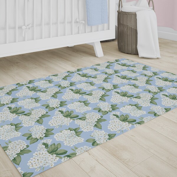 Hydrangea Rug - Etsy