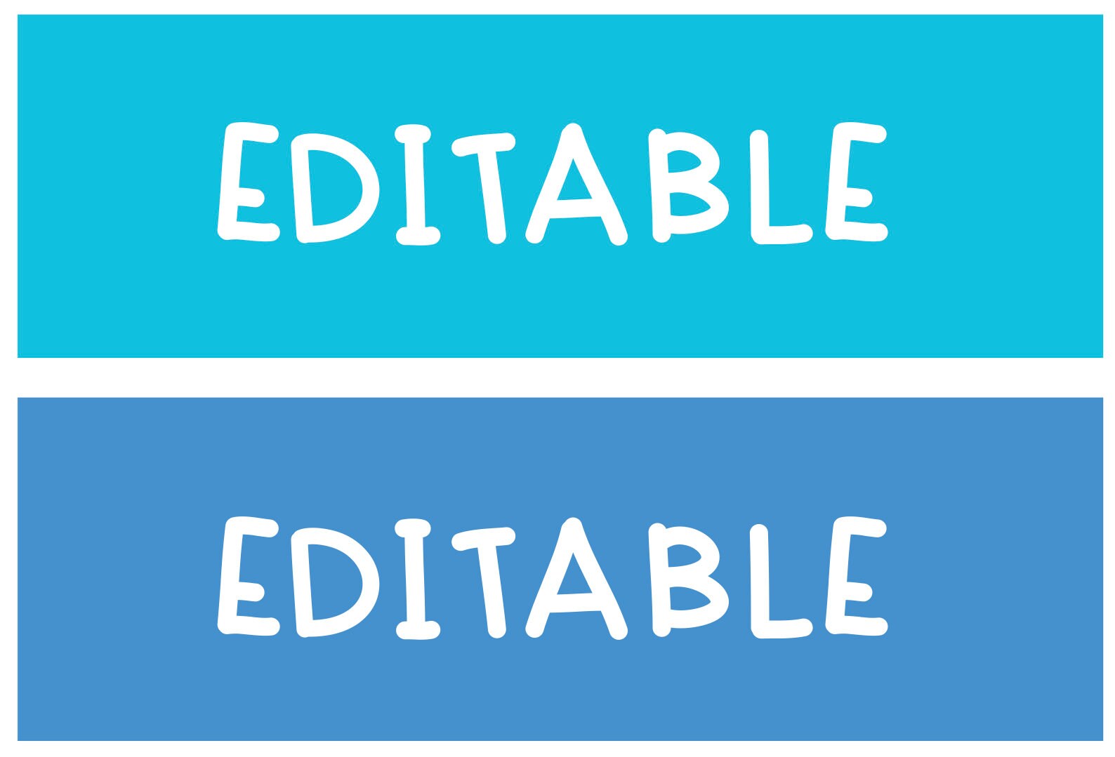 Student Name Labels | Editable Classroom Decor - Etsy