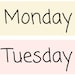 Days of the Week for Classroom Calendar | Days of the Week Display - Etsy